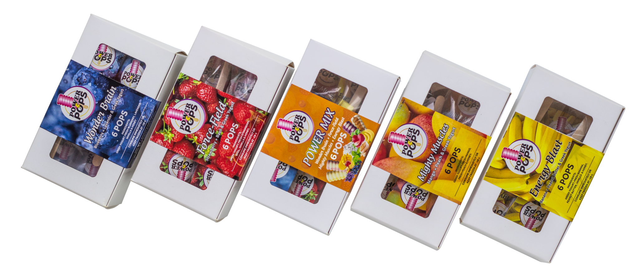 6 Box Monthly Subscription - Power Pops